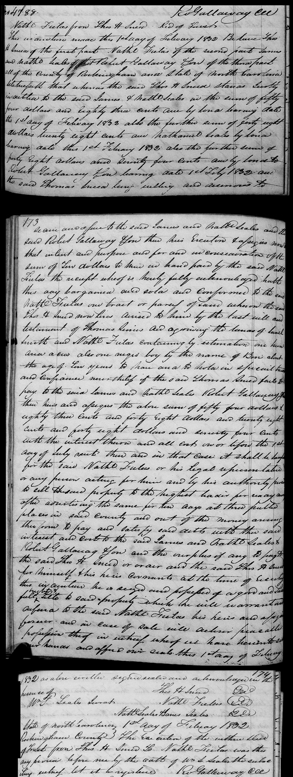People Not Property: Slave Deeds, Digital Library on American Slavery