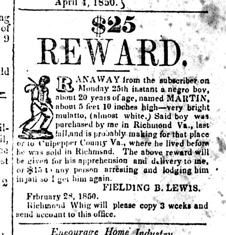 NC Runaway Slave Notices Project